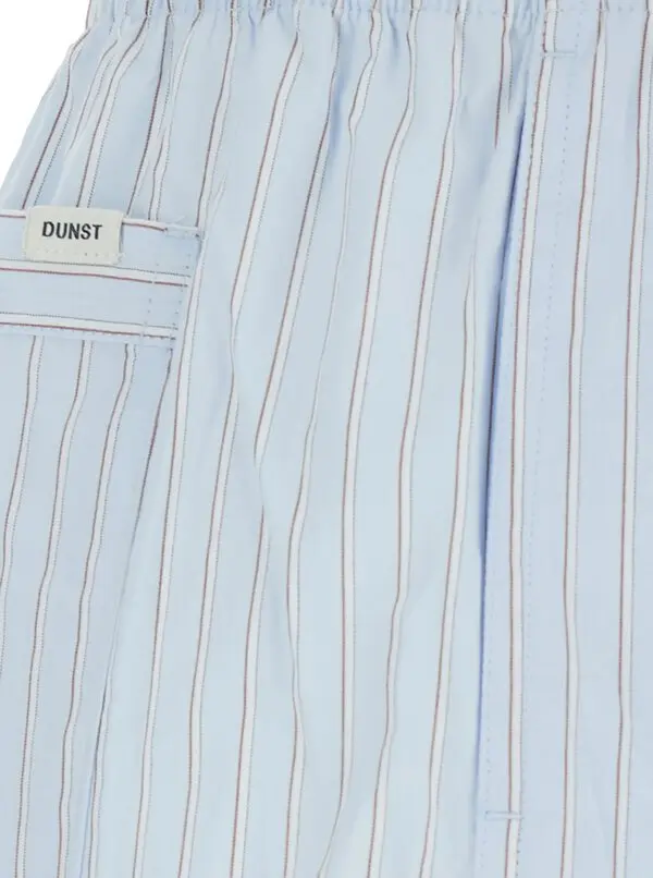 DUNST Pajama Mini Striped Drawstring Shorts