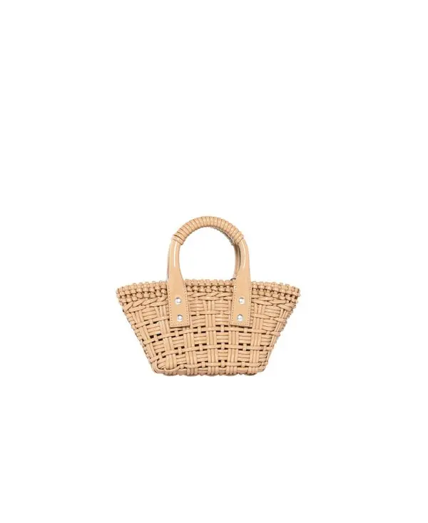 Balenciaga Bistro Ultra-small Shoulder Strap Basket Bag