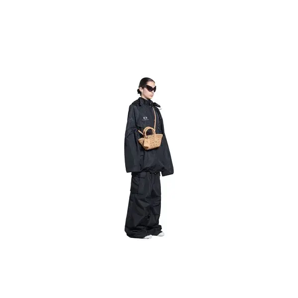 Balenciaga Bistro Ultra-small Shoulder Strap Basket Bag