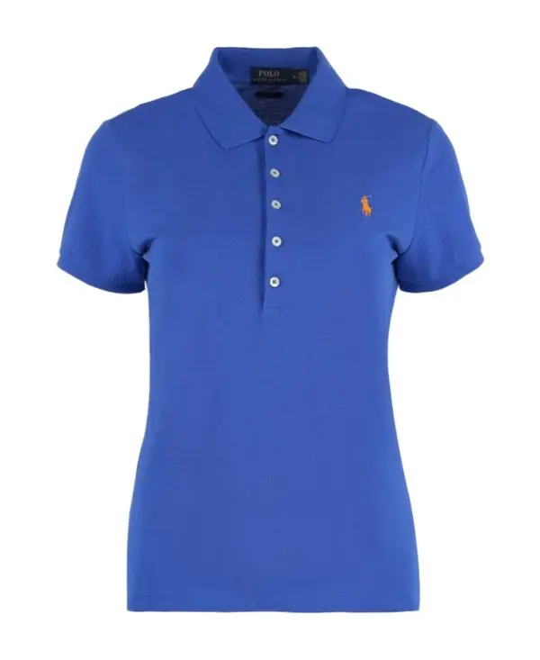 Polo Ralph Lauren Slim Fit Stretch Polo Shirt - Blue