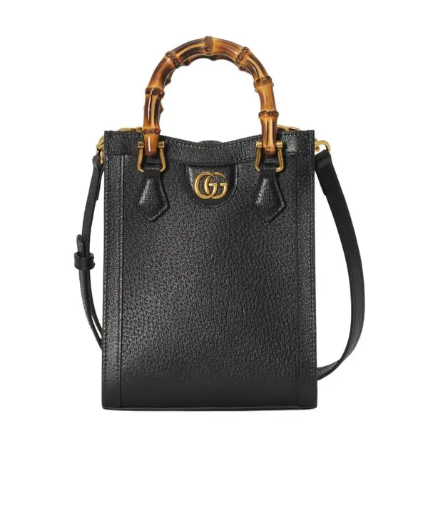 Gucci Bamboo Handle Tote Bag