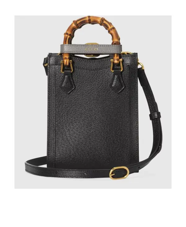 Gucci Bamboo Handle Tote Bag