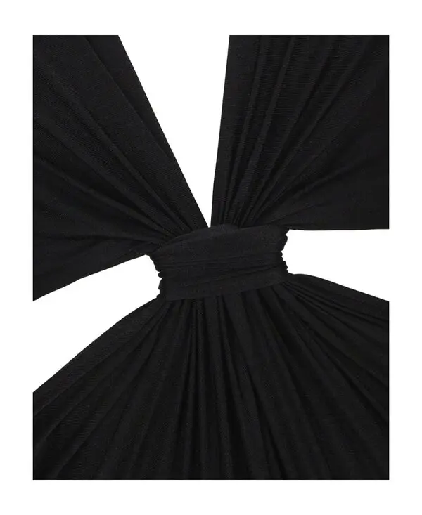 Saint Laurent Cut-out Halterneck Jumpsuit