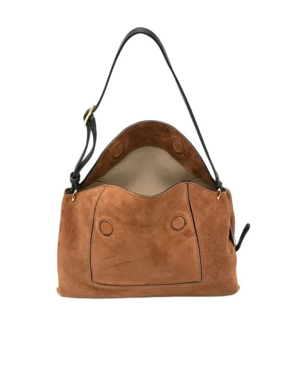 WANDLER Penelope Suede Shoulder Bag