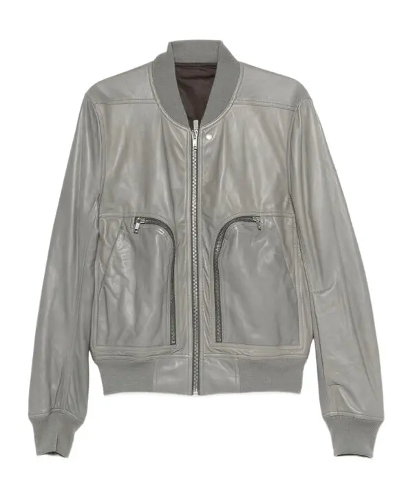 Rick Owens Bauhaus Flight Leather Jacket