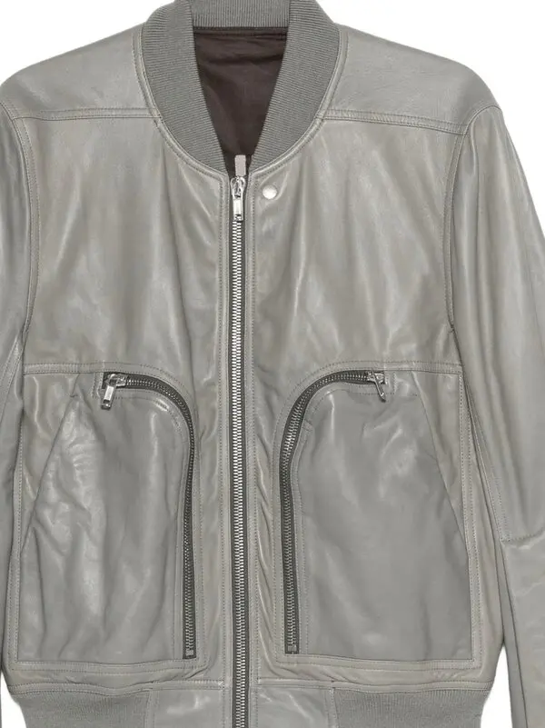 Rick Owens Bauhaus Flight Leather Jacket