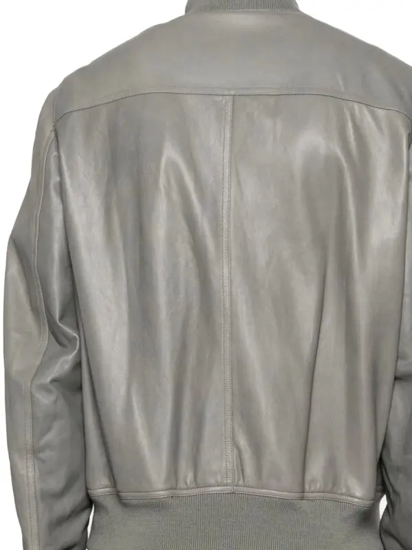Rick Owens Bauhaus Flight Leather Jacket