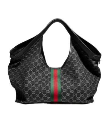 Gucci Giglio Large Tote Bag - Black