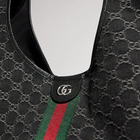 Gucci Giglio Large Tote Bag - Black