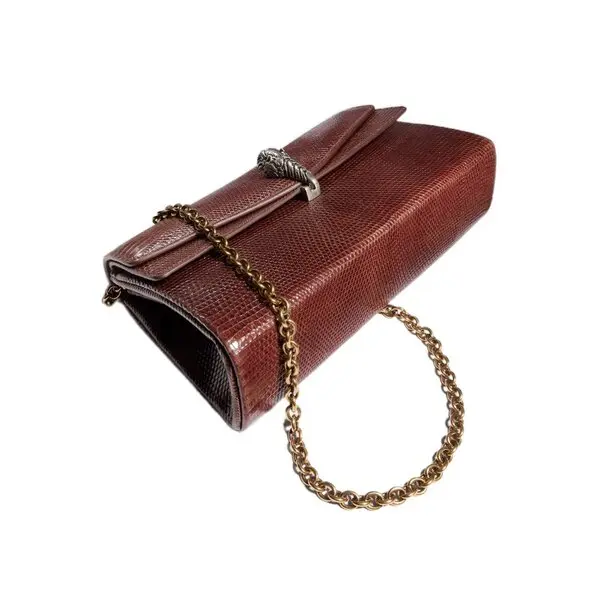 Gucci Dionysus Lizard Small Shoulder Bag
