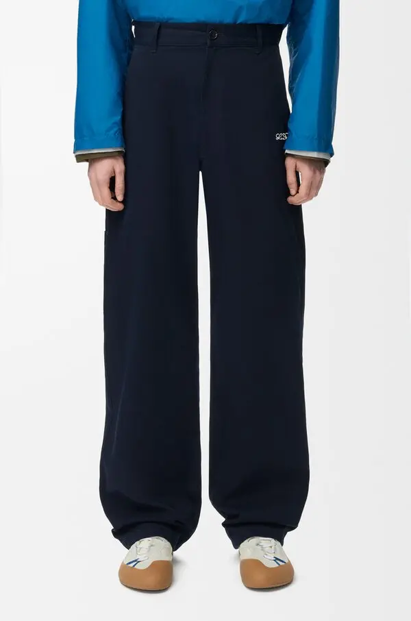 Loewe Trousers In Cotton