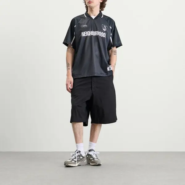 NEIGHBORHOOD Graphic Piqué Knit Sports Jersey