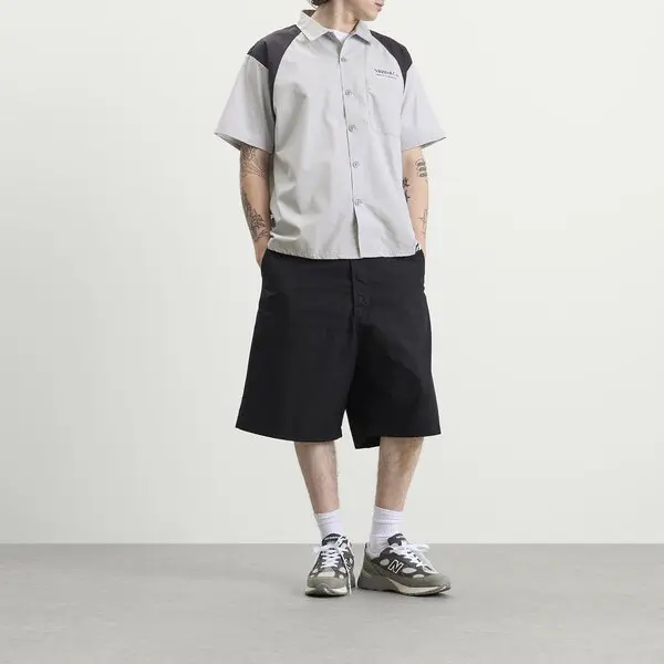 NEIGHBORHOOD Classic 2-tone Short Sleeve Work Shirt 2
