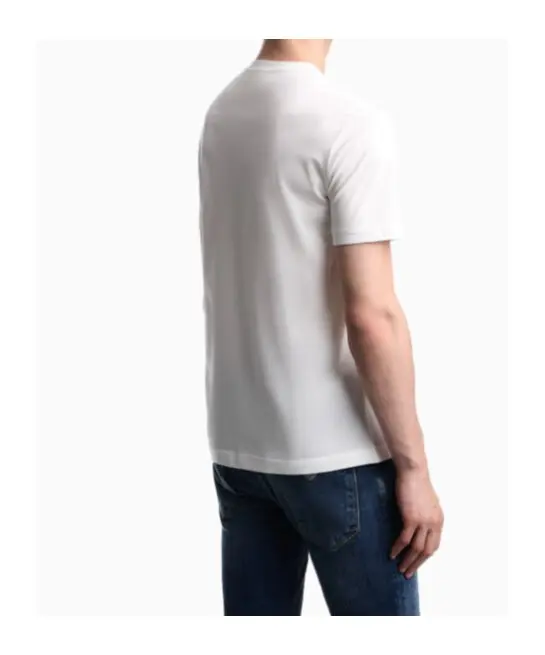 Emporio Armani Embroidered-logo T-shirt
