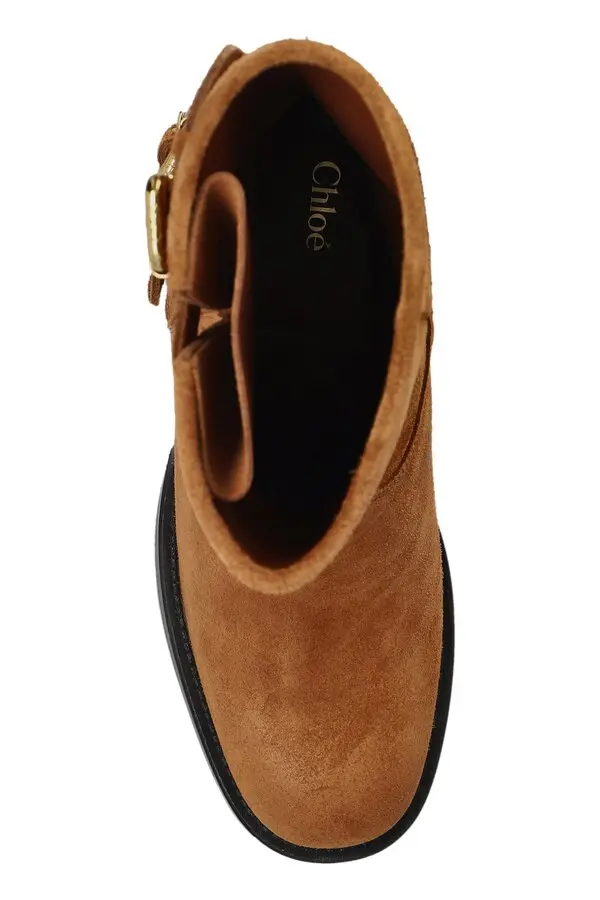 Chloé Dakota Buckled Ankle Boots