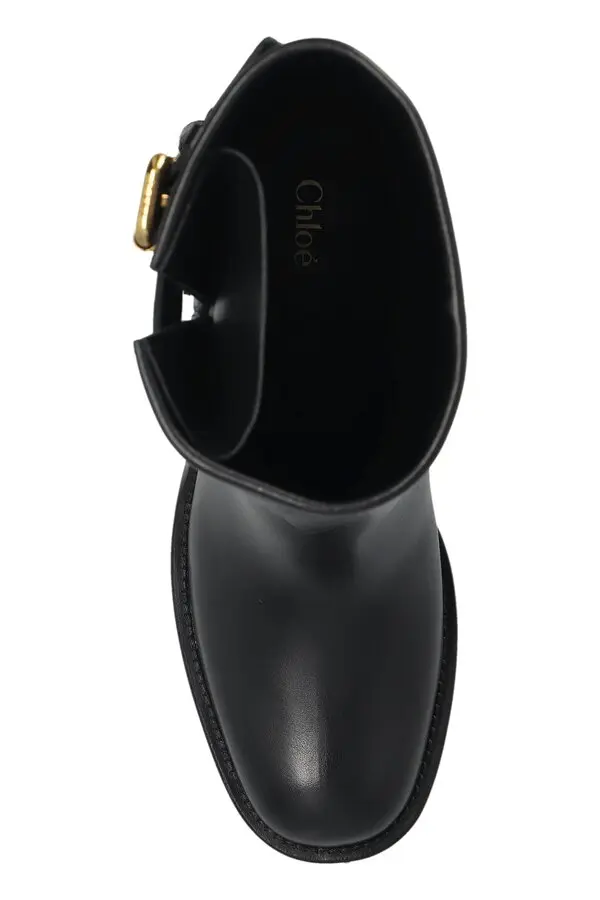 Chloé Dakota Buckled Ankle Boots