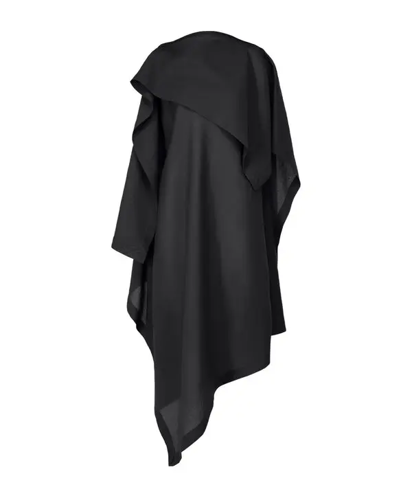 Issey Miyake Asymmetric Draped Dress - Black