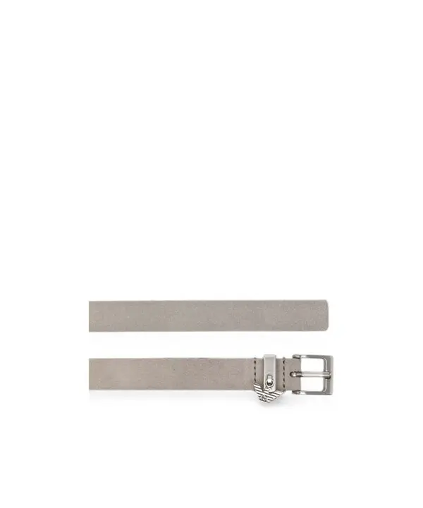 Emporio Armani Adjustable Waist Belt With Square Buckle