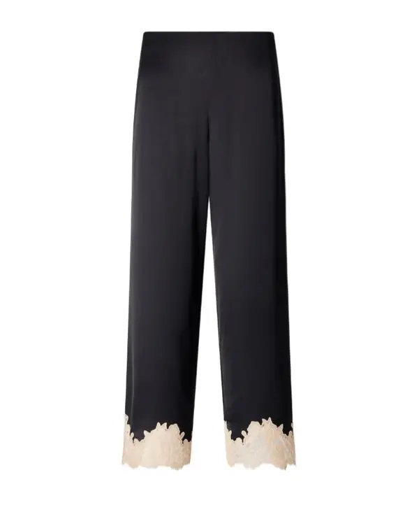 Rixo Lace-trimmed Casual Pants