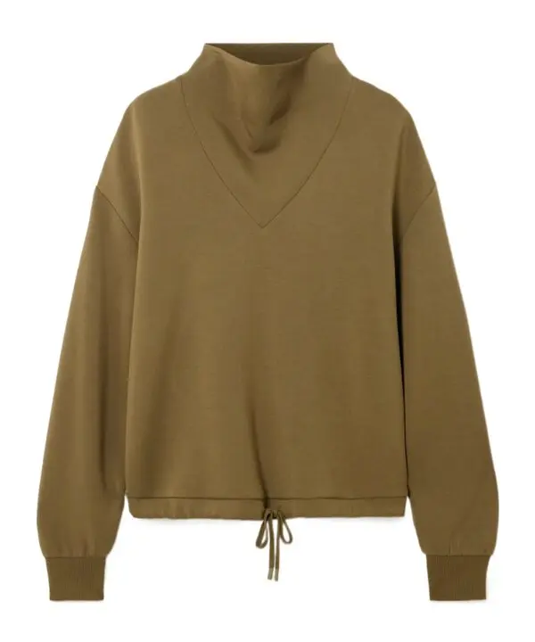 Varley Turtleneck Sweatshirt - Brown