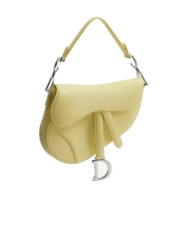 Dior Small Saddle Bag - Nude