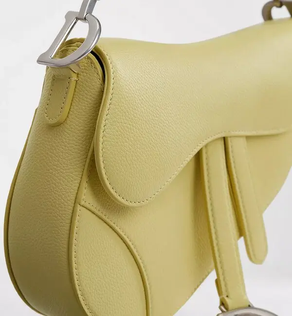 Dior Small Saddle Bag - Nude
