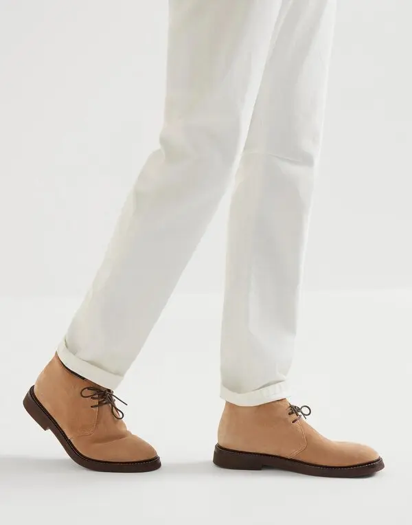 Brunello Cucinelli Suede Chukka Boots
