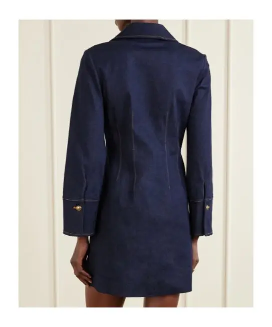 Veronica Beard Raymond Denim Mini Dress