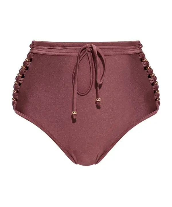 Zimmermann Lace-up Bikini Bottoms