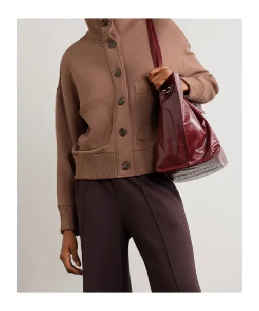 Varley Sabrina Button-fastening Sweatshirt