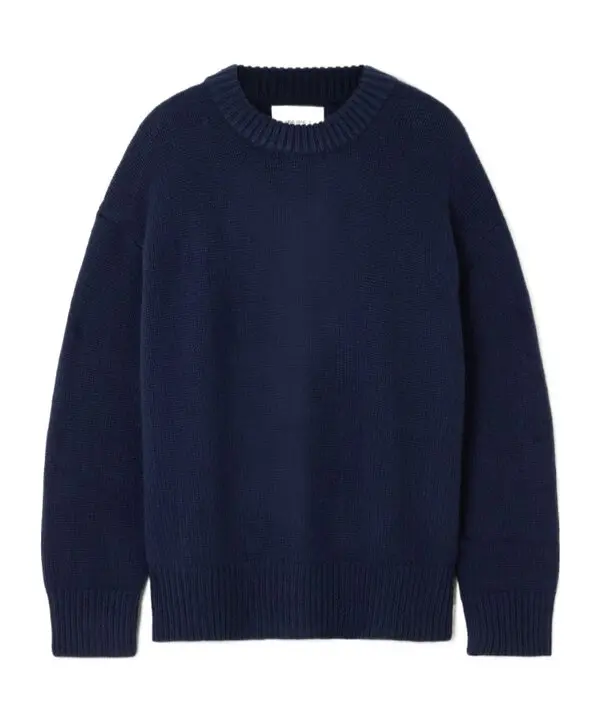 LISA YANG Long-sleeved Crew Neck Sweater