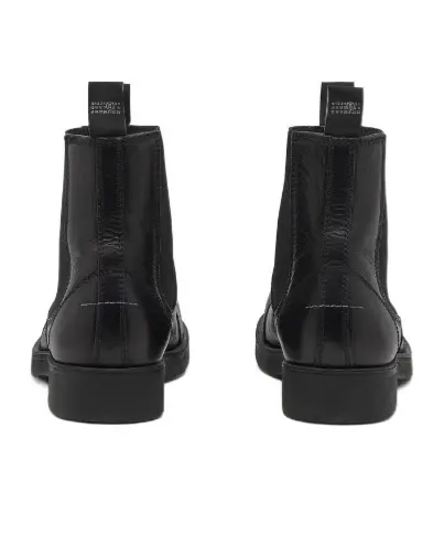 MAISON MARGIELA Calf Leather Chelsea Boots With Biker Sole