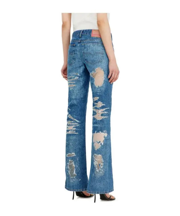 DIESEL® X Tinder 1969 D-ebbey Distressed-effect Jeans