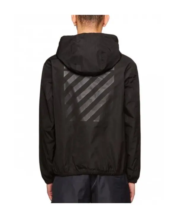 Off-White Diag Logo-print Windbreaker