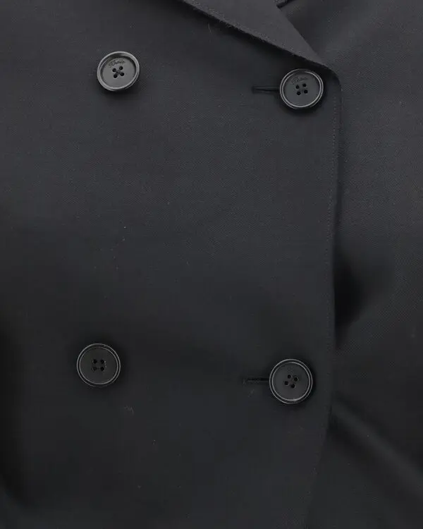 Khaite Rolo Double-breasted Blazer - Black