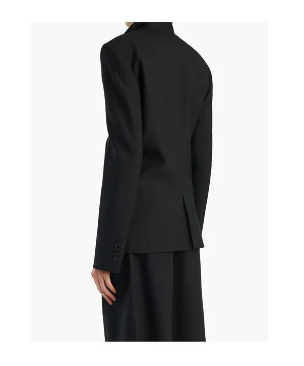 Khaite Rolo Double-breasted Blazer - Black