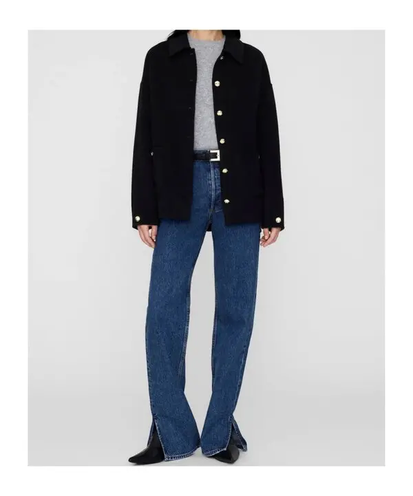 ANINE BING Cashmere Single-breasted Casual Jacket