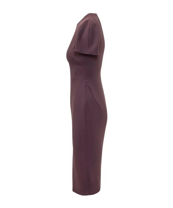 Victoria Beckham Short-sleeved Crewneck Dress