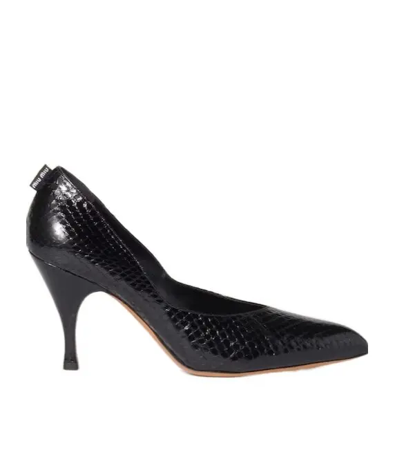 Miu Miu Ayers Leather Pumps