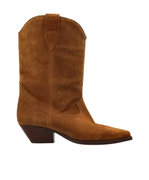 Isabel Marant Étoile Duerto Suede Cowboy Boots