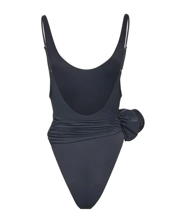 Magda Butrym Flower Scoop Neck Swimsuit