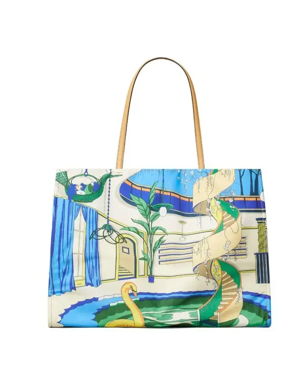 Tory Burch Ella Printed Tote Bag