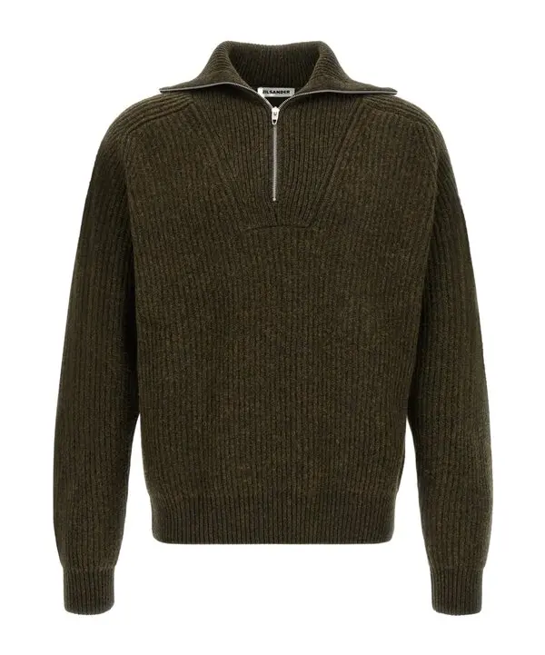 JIL SANDER Half-zip Sweater