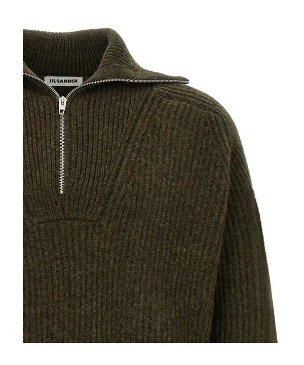 JIL SANDER Half-zip Sweater