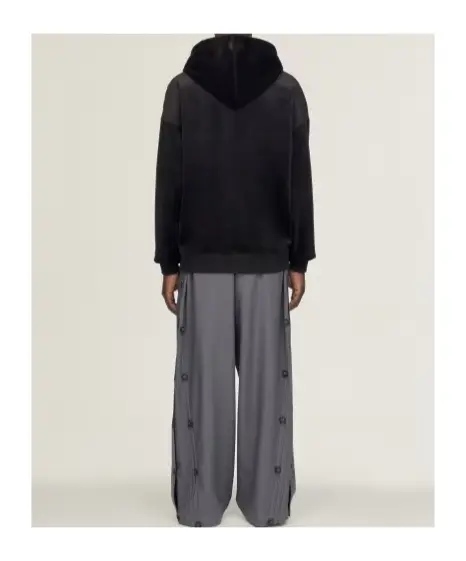 Y3 Velvet Corduroy Hoodie