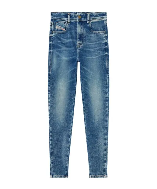 DIESEL® 1984 Slandy-high Skinny Jeans - Medium Blue