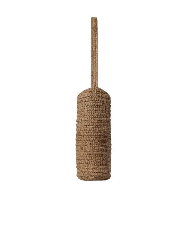 THE ROW Alma Shoulder Raffia Bag