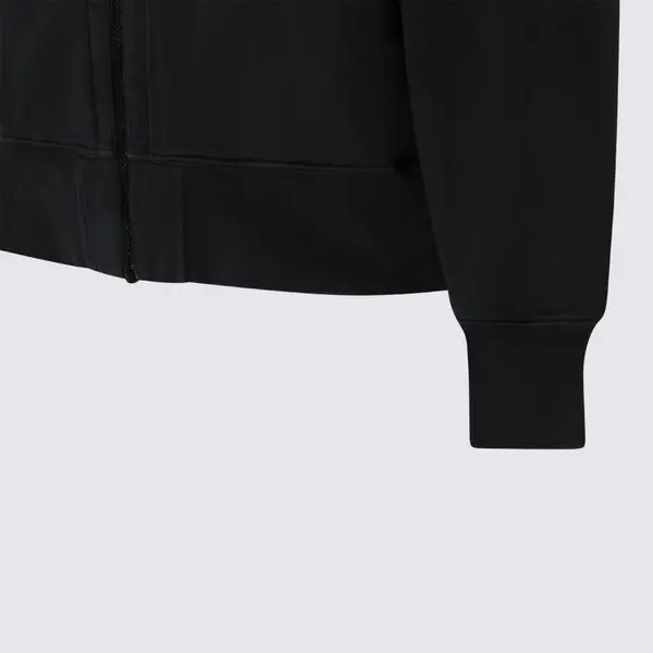 Stone Island Long-sleeved Zippered Hooded Sweatshirt