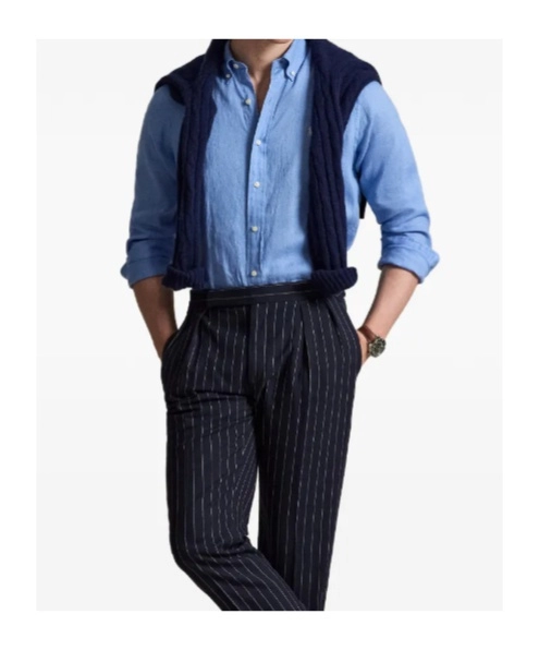 Polo Ralph Lauren Buttoned Linen Shirt