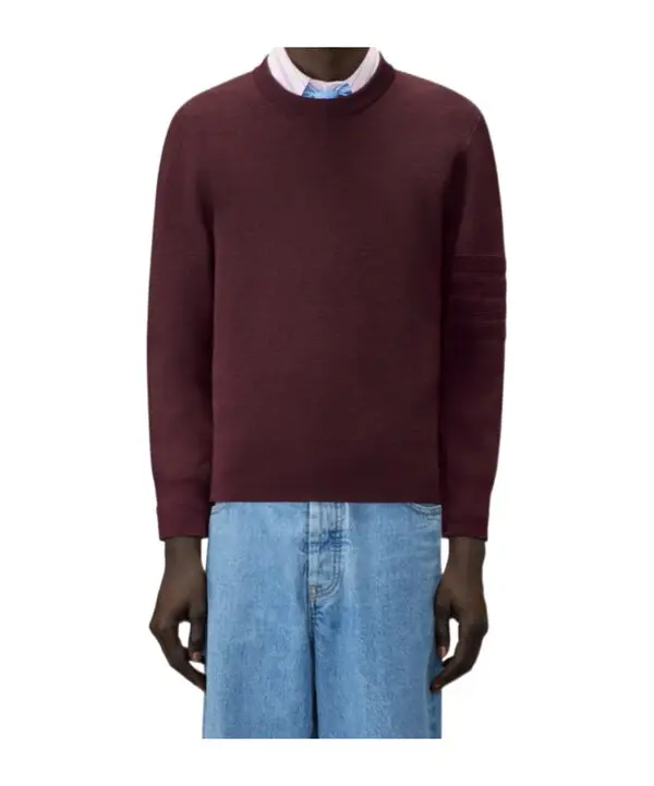 Thom Browne 4-bar Ottoman Milano-stitch Sweater